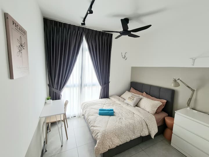 Kl Creamy Tiny 2r1b Home 爆款奶油风小宅 - Kuala Lumpur