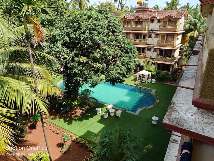 Pool, Kitchen, Wi-fi : No Restrictions Haven - Goa