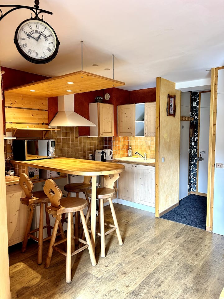 T2, Vue Pistes, Balcon Sud, Skis Aux Pieds, 4 Pers - Belle Plagne