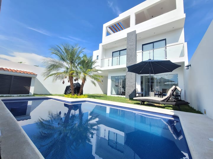 Casa Regi Tequesquitengo. Alberca, Jacuzzi Y Roof - Tequesquitengo