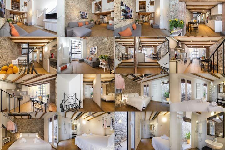 Nice Groupflat 6bedr 4bathr 2flats Port - Ramblas! - Barcelona