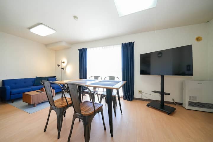 B-fastbuffet 2park Spaces. Spacious80㎡big Bed3ldk - Hokkaidō