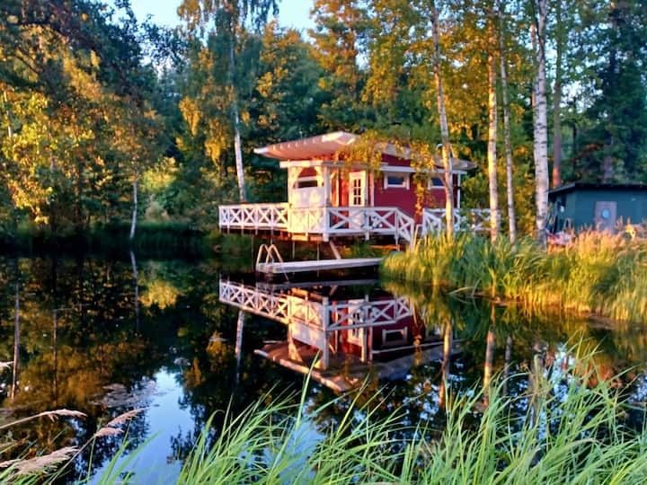 Mökki Hyvällä Paikalla Vesijärven Rannalla. - Vääksy