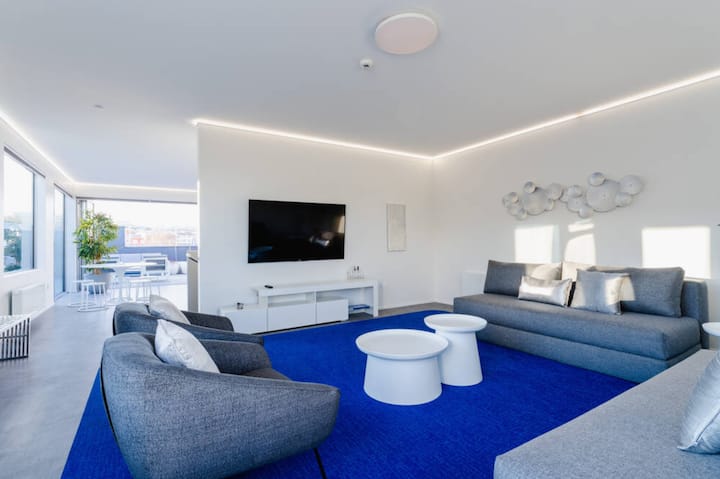 Central Dunedin Modern Penthouse - Dunedin