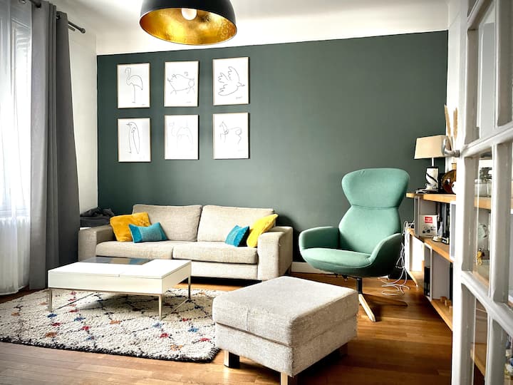 Belle Maison Familiale Au Calme - Courbevoie