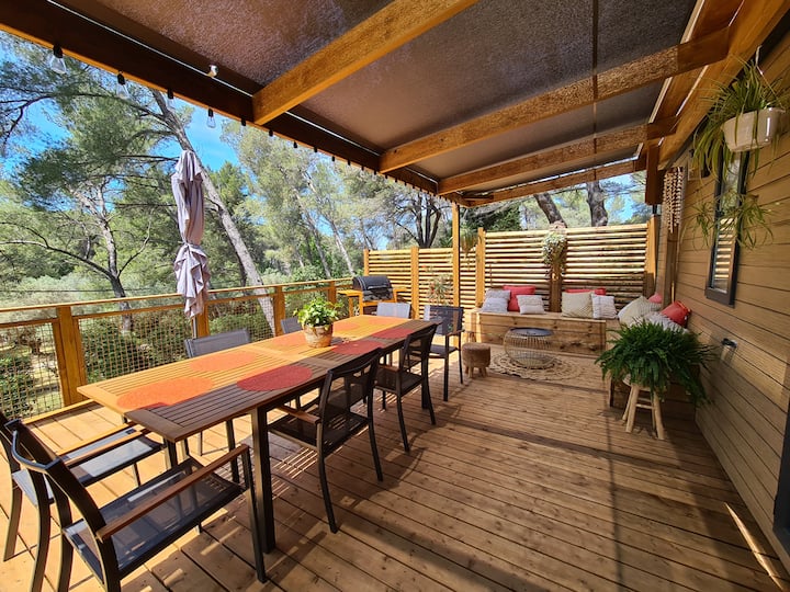 Magnifique Cottage Côté Jardin (2 Sde, 6 Pers.) - La Crau