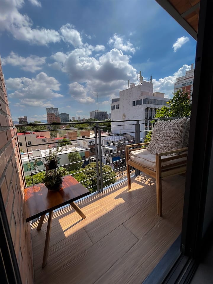 Depart. Loft En Col. Americana - Guadalajara