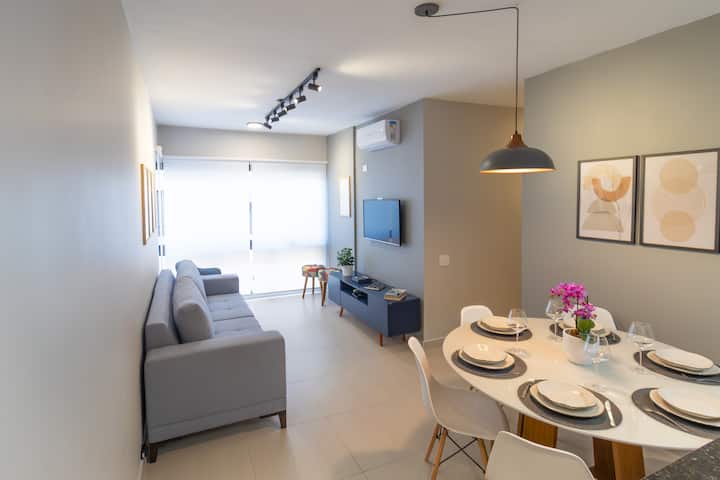 1 Quadra Do Mar C/serviço De Praia E Piscina! - Guarujá