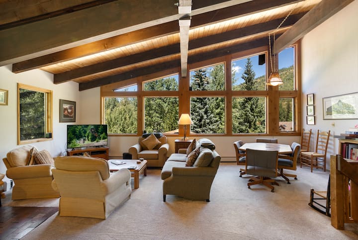 Rustic East Vail Home - Private Hot Tub! - Vail, CO