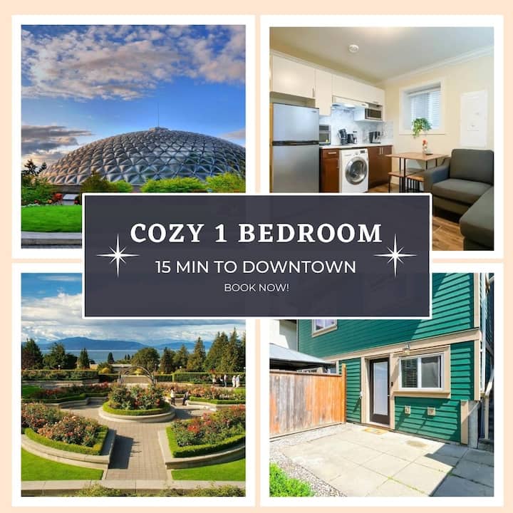 Homely 1br In Central Vancouver | 15 Min To Dt - Vancouver