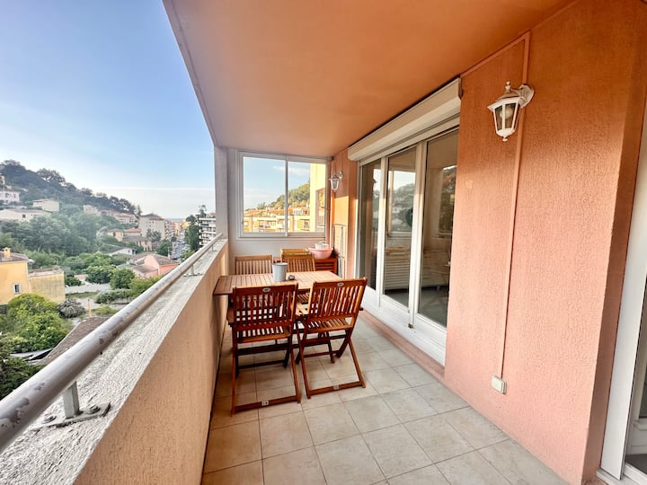 Cosy Trois Pièces Dans Le Quartier Borrigo - Menton