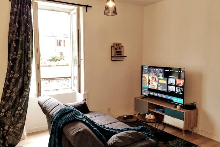 Idéal 1 à 3 Personnes : Cosy Entièrement Rénové 1 - Bourogne