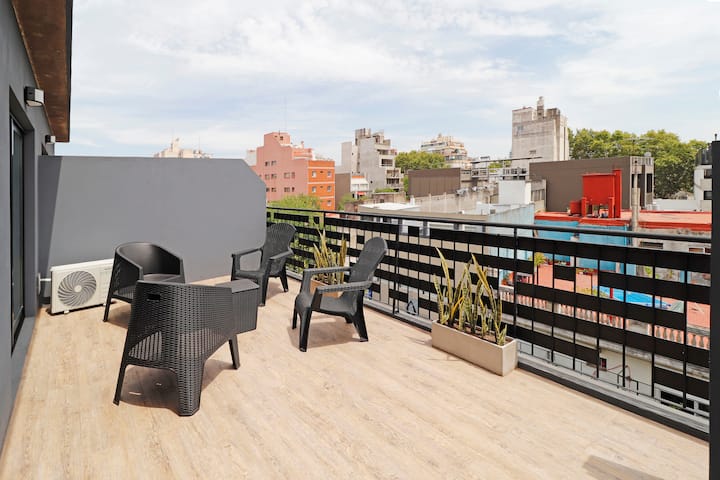 Dreamed Sunsets In Plaza Serrano-palermo Soho.- - San Martín, Argentina