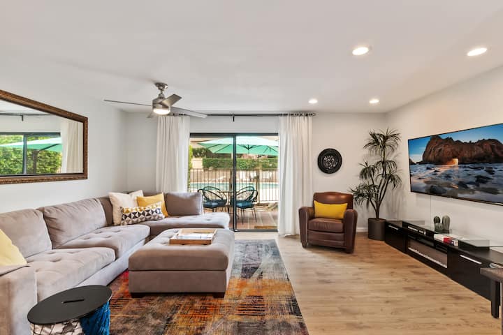 2br Poolside - Quiet *5 Min. To El Paseo *King Bed - Palm Desert, CA