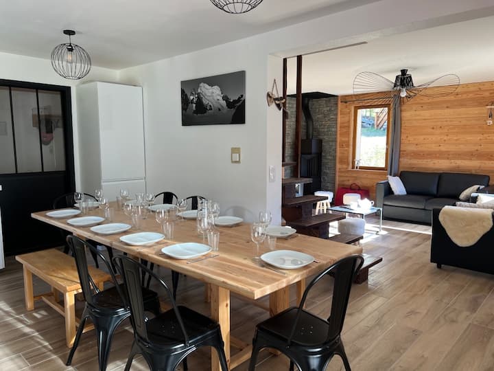 Chalet Les 3 Pîtres - 10 Pers - 140m² + Garage - Vallouise