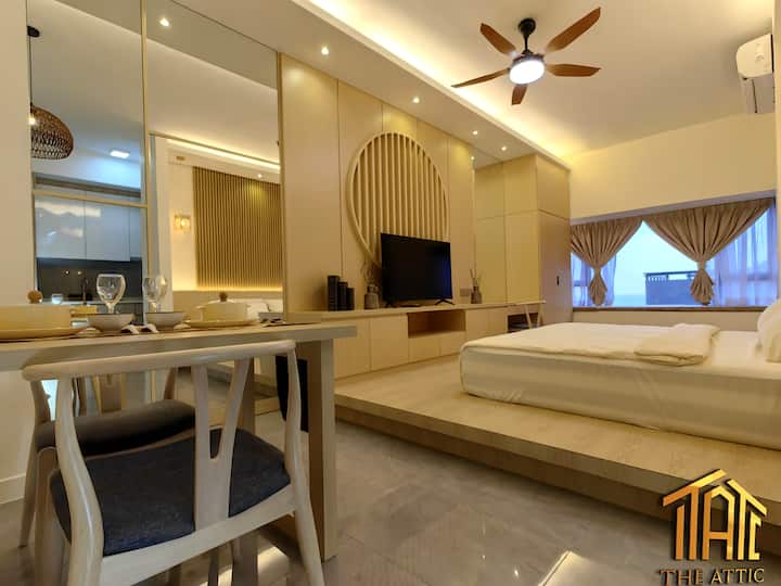 [Attic]partial Seaview Japanese Muji Studio[ntflx] - Malacca