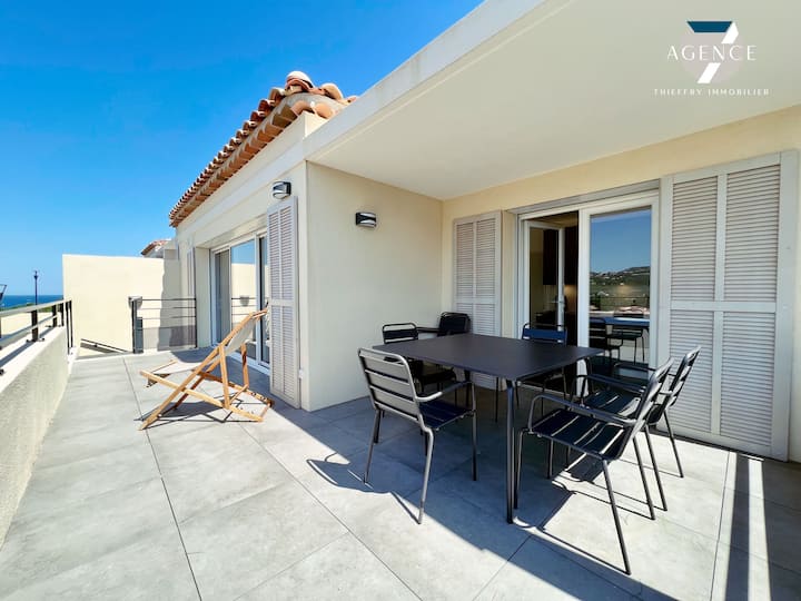 Belle Maison En Duplex 3 Chambres Proche Plage - Sainte-Maxime