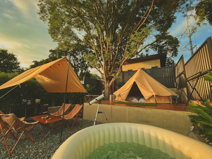 Batangas Glamp W/ Atv & Jacuzzi (Camp 3) - Batangas