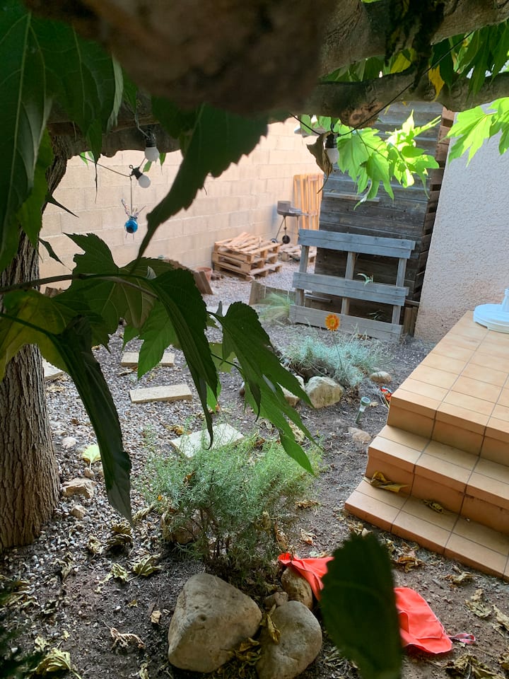 Location F2 Jardin - Clermont-l'Hérault