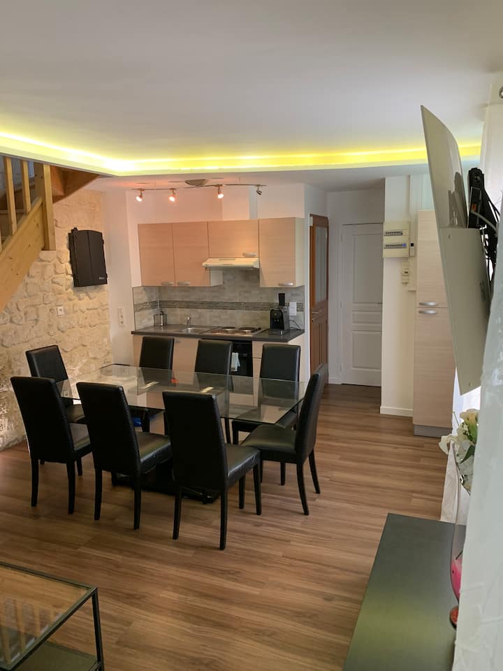 Appartement T3 Pour 6 Personnes. - Pantin