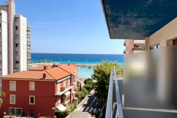 Studio Rénové Au Bord De La Mer - Roquebrune-Cap-Martin