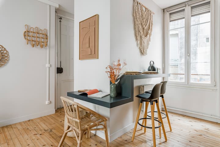 Studio Cosy Jungle Chic - Quartier Chavanelle - Saint-Étienne