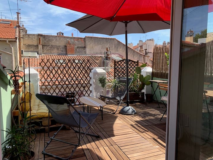 Loue F3 En Duplex Avec Terrasse - 土倫
