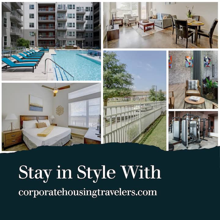 King Bed | Prime Location | Gym | Free Parking - Richardson