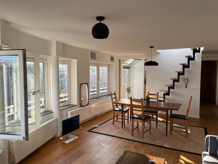 Apartment Canal Front With Rooftop - Ámsterdam