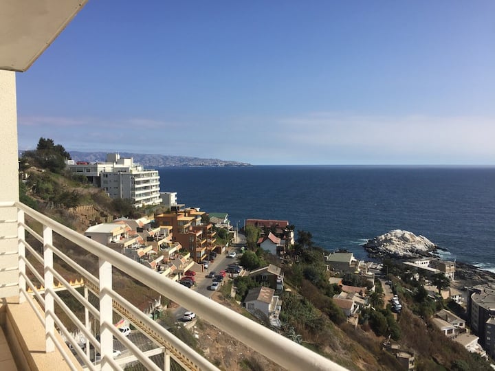 Vista De Ensueño Y Relajo En Cochoa - Concón