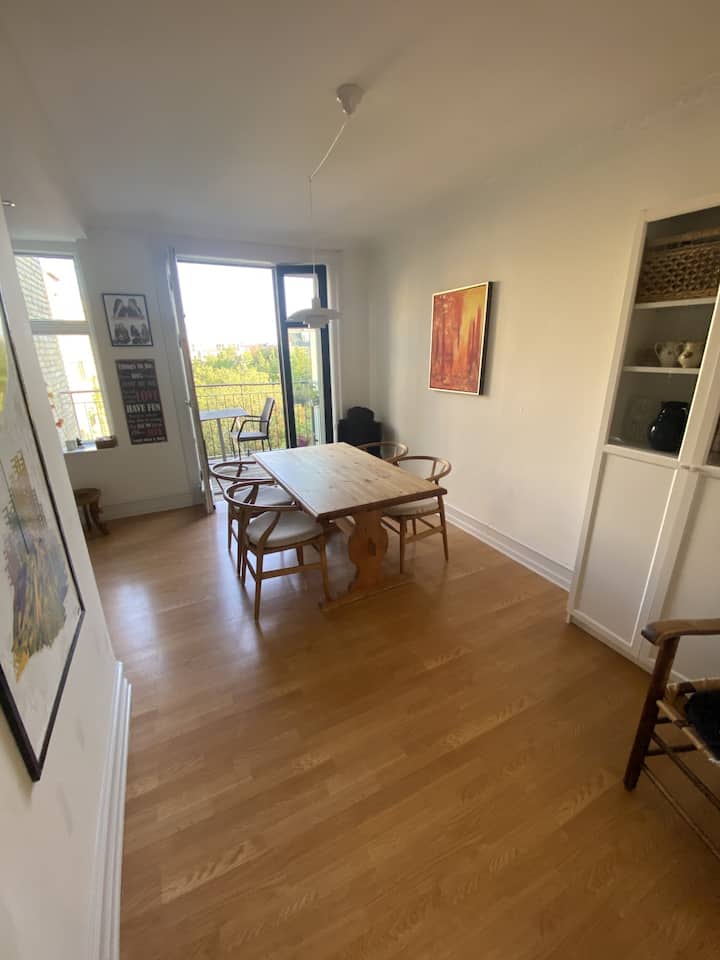 4-vær. Lys Lejlighed På Nørrebro - Copenhagen
