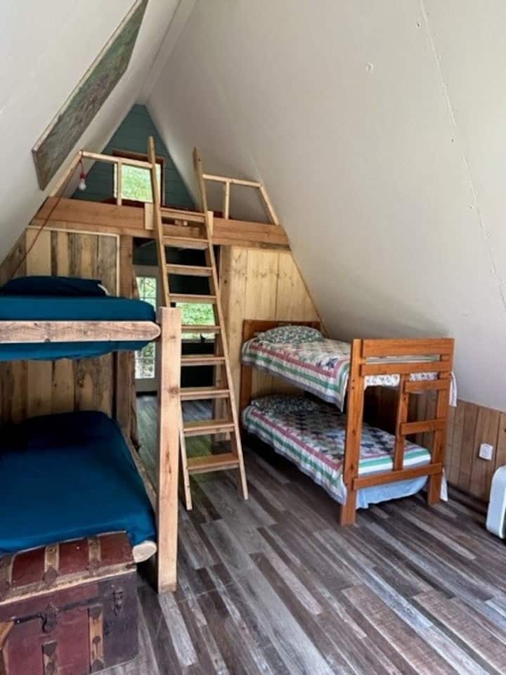 Cabin3 Francis A-frame Bunkhouse - Holly River State Park, Hacker Valley