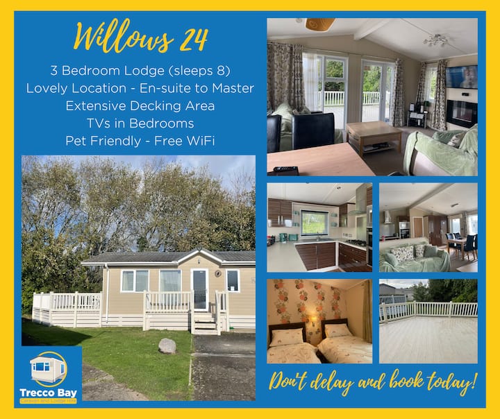 3 Bedroom Lodge (Willows 24) - Porthcawl