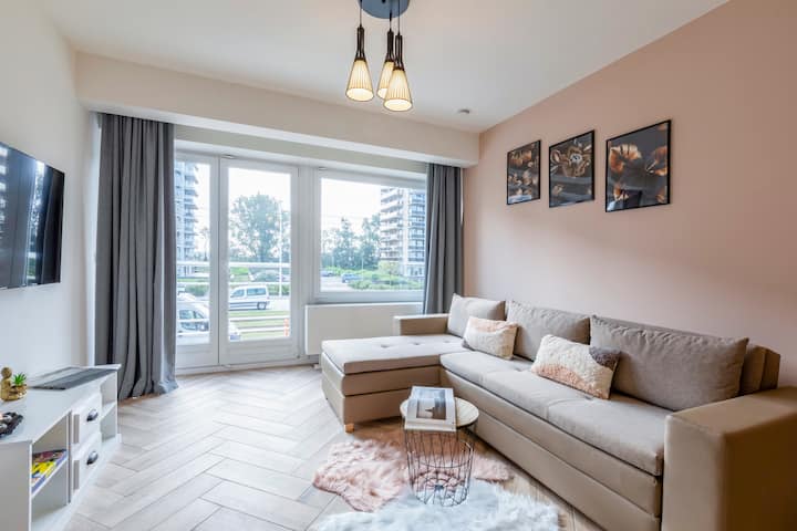 Eva Modern 2 Bedroom Apartment Close To The Sea - Oudenburg