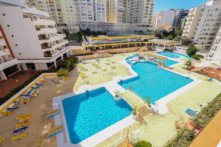 T2 With Pool, 300m From The Beach - Portimão