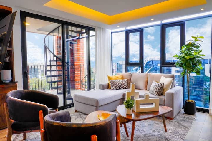 Penthouse Sunsetsquare / Luxury Stay / Zona 10 - グアテマラ グアテマラ