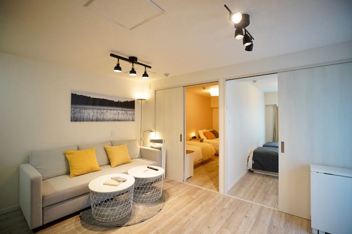 暮。新宿 Shinjuku Stay Sawa - Corner Terrace 2 Bedroom - Shinjuku City