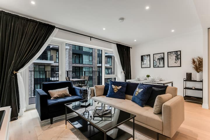 1br Chelsea Retreat With Balcony View - Fulham
