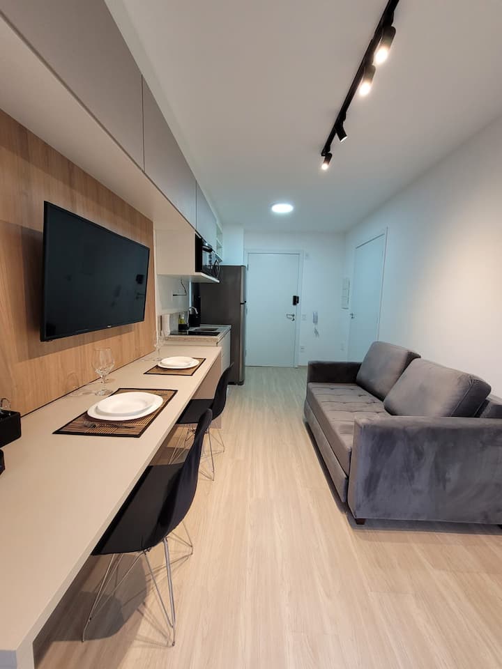 Apto. Novo Na Vila Mariana (Acomoda 3 Pessoas) - São Paulo