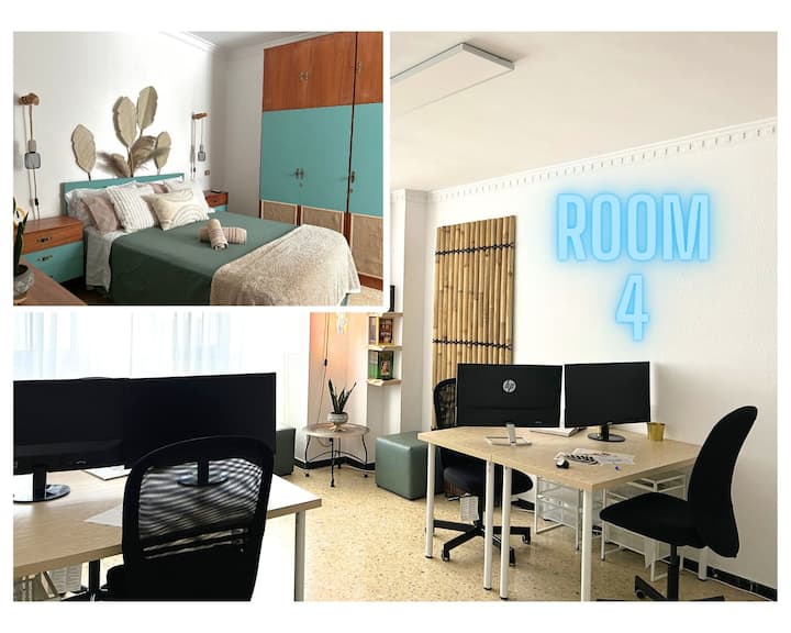 Fandango Room&office Coliving Canteras Beach Room4 - Las Palmas de Gran Canaria