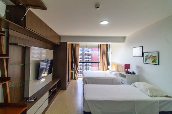 1115 Flat Triplo - Arena Brb - Brasília