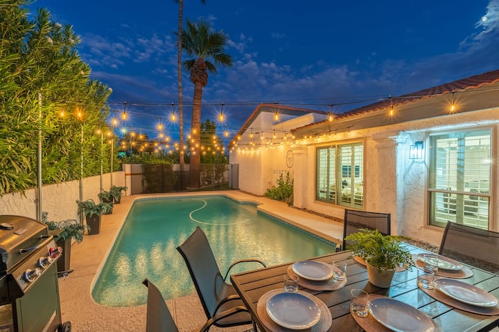5 Mins To Old Town-heated Pool-hot Tub-fire Pit - Scottsdale, AZ