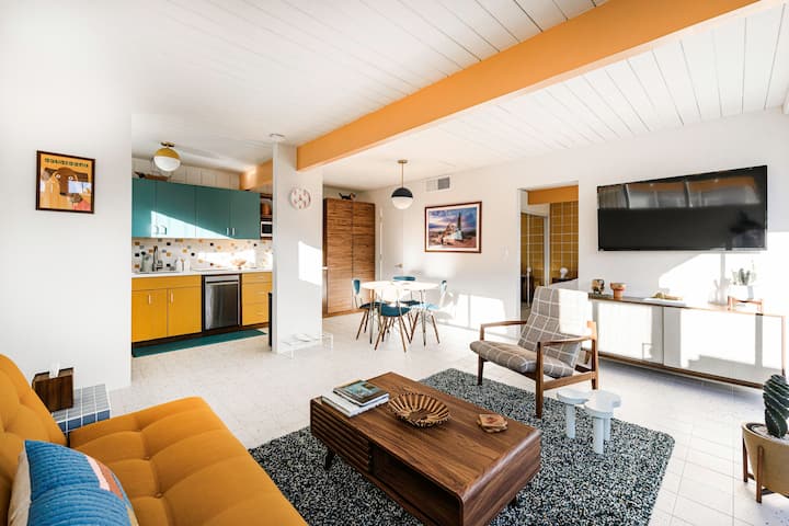 The Desert Dachshund Bungalow At Ocotillo Lodge Ps - Palm Springs