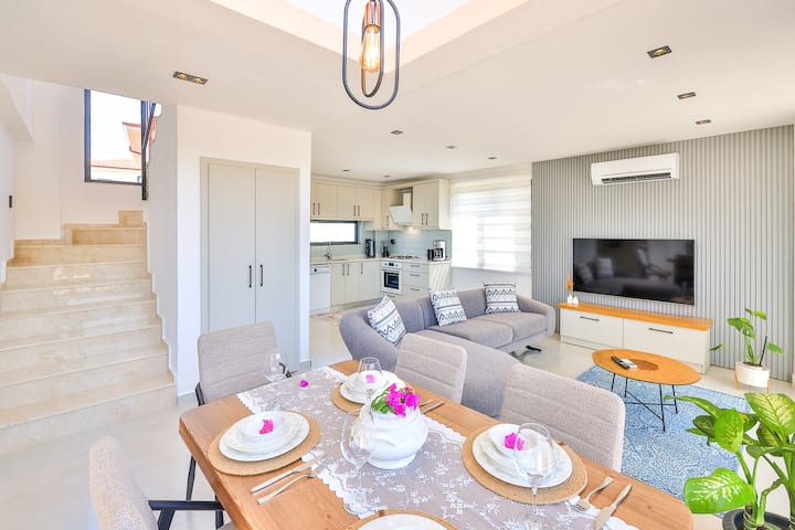 3+1 Unique Villa With Nature View In ÇUkurbağ, Kaş - Kaş