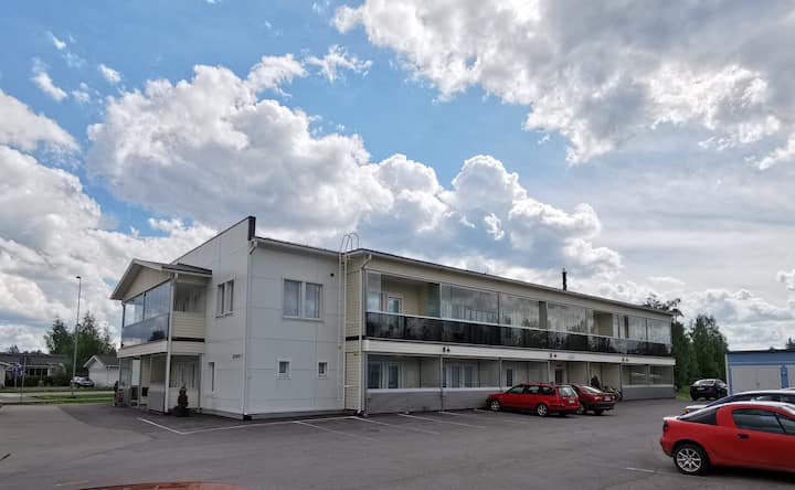 Saunallinen 32m2 Yksiö+viilennys+lasitettu Parveke - Ylivieska