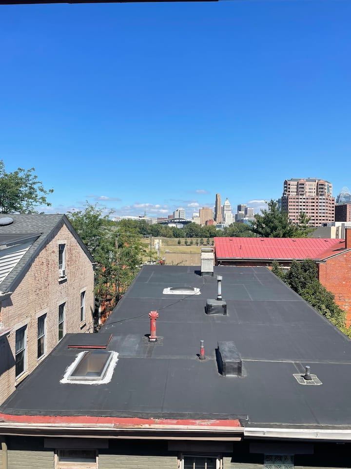 Spacious Private Suite With Cincy Skyline View - Covington, KY