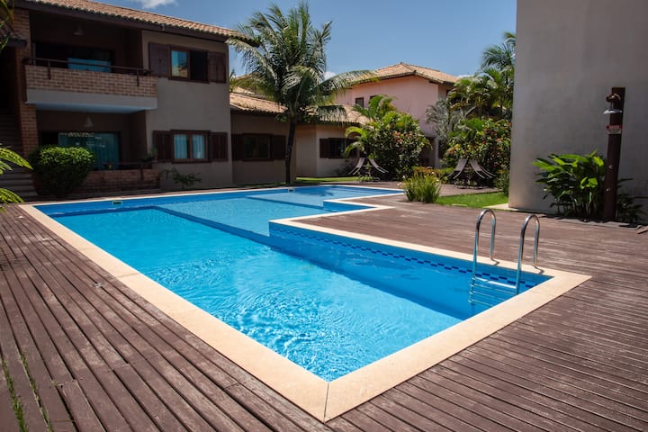450m Praia De Taperapuan; Piscina; 2 Quartos; Wifi - Porto Seguro
