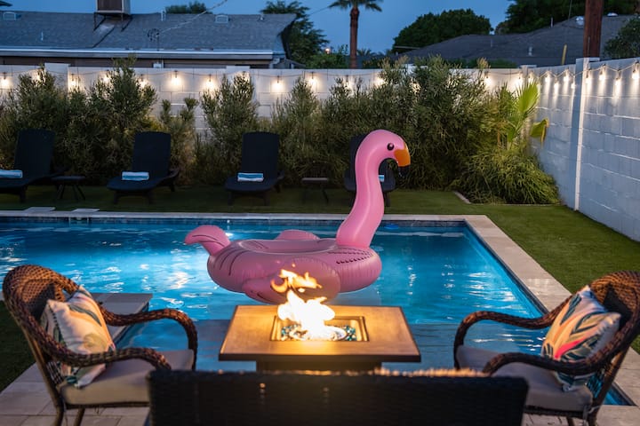 Old Town Gem: Free Heated Pool, Golf & Pool Table - Scottsdale, AZ