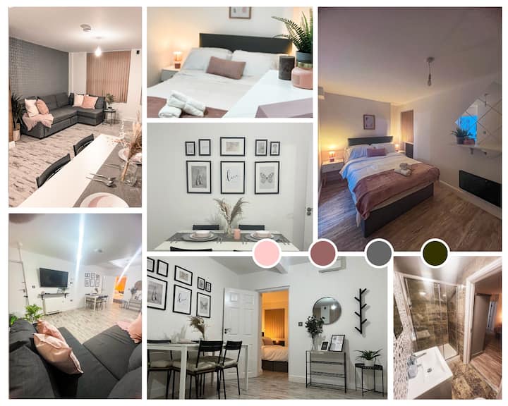 Modern Apartment,leicester City Centre, Hosts 3 - Leicester