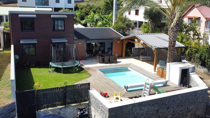 Villa F4 Avec Piscine Chauffée - Réunion